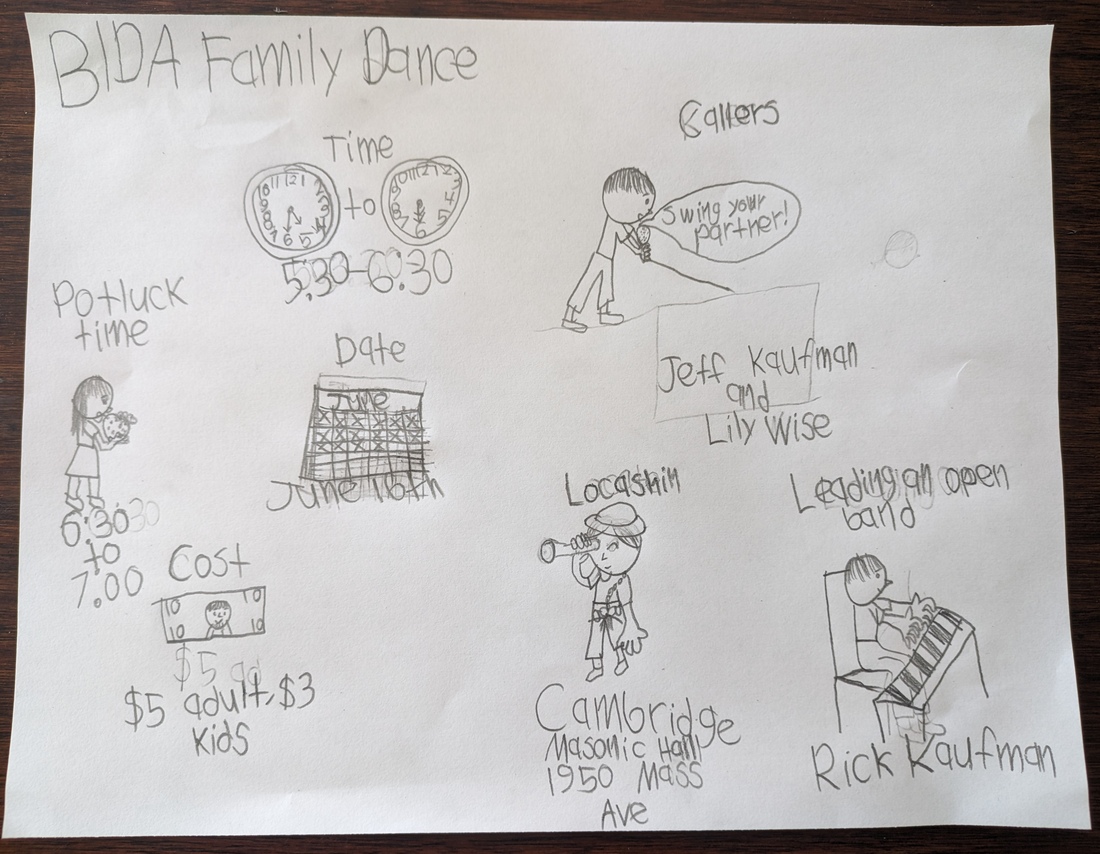 Two Family Dance Flyers