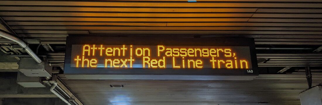 "Attention Passengers": not for Signs
