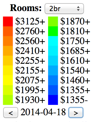 Better Apartment Price Map