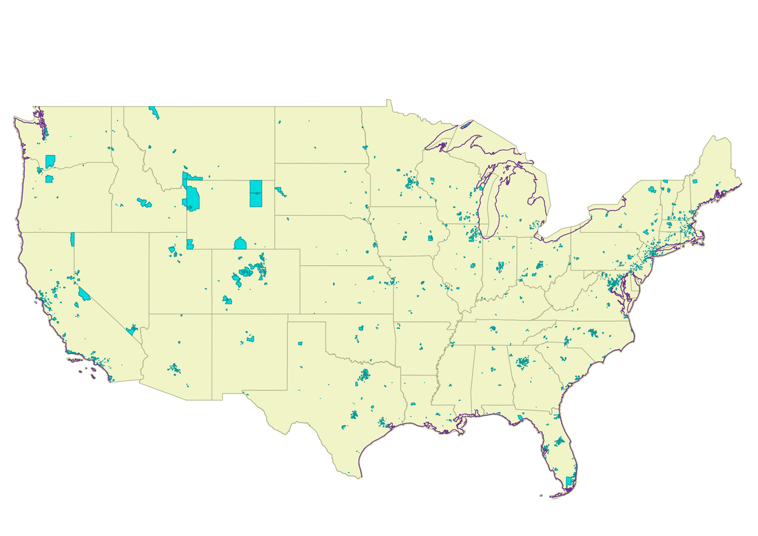Walkability via Census